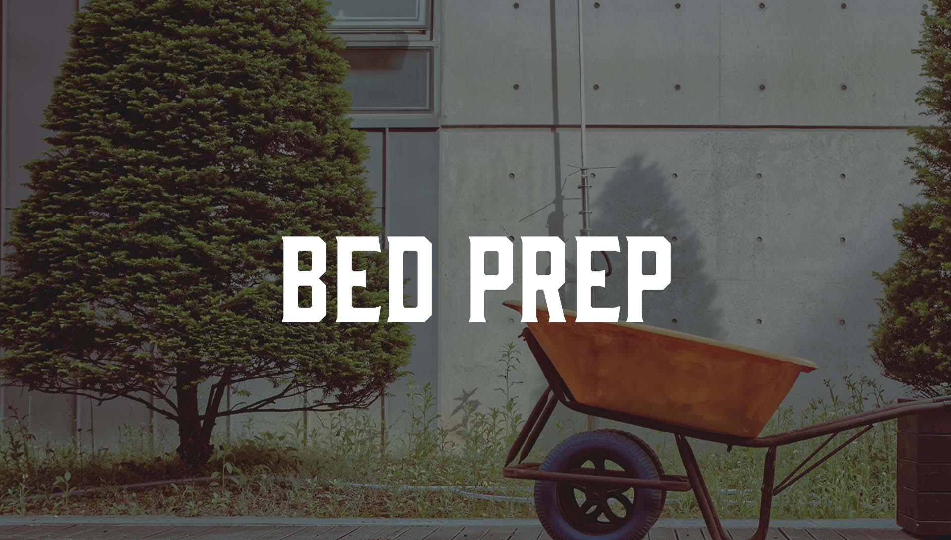 Bed Prep - Freedom Farmers