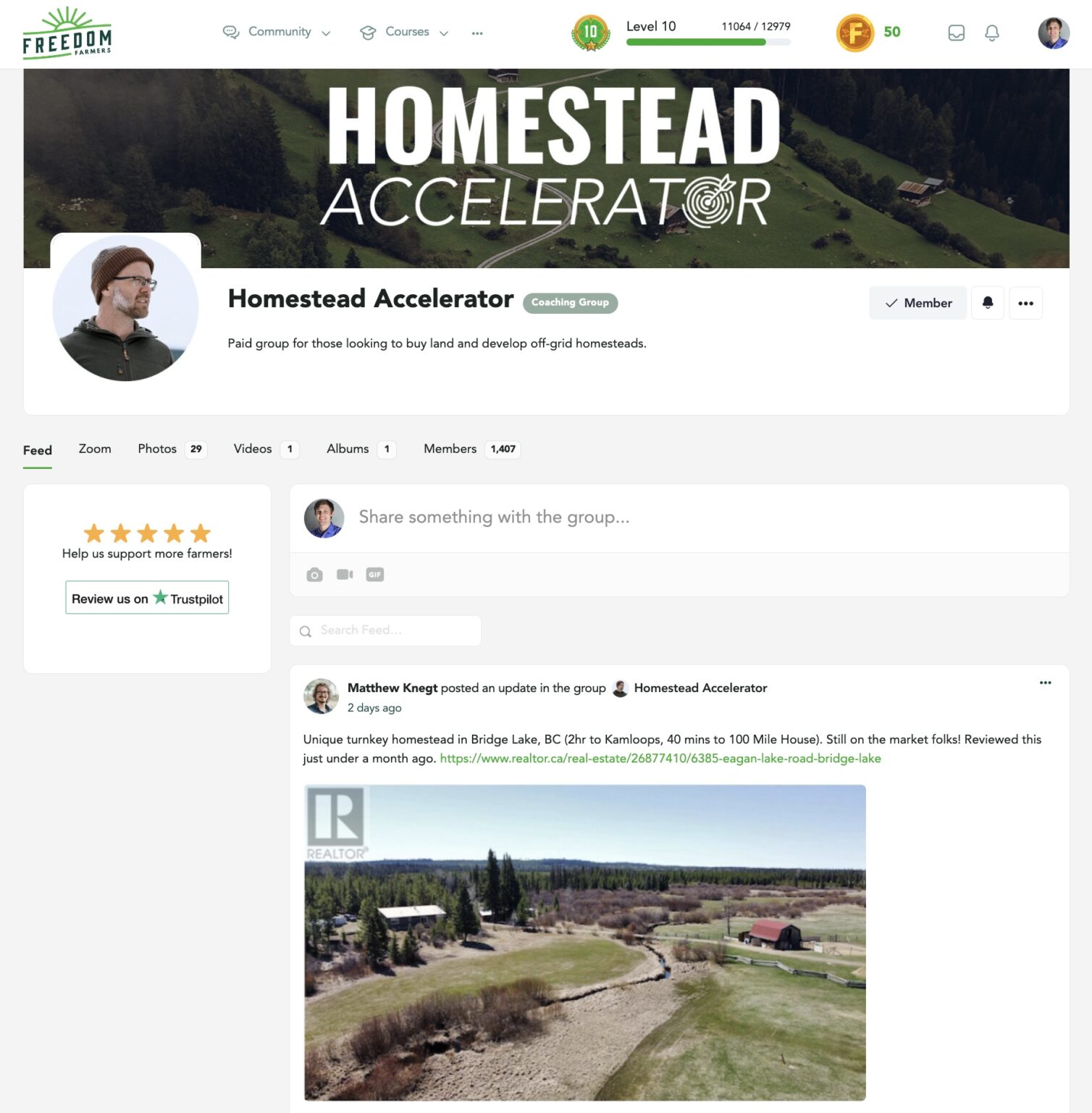 Homestead Accelerator - Freedom Farmers